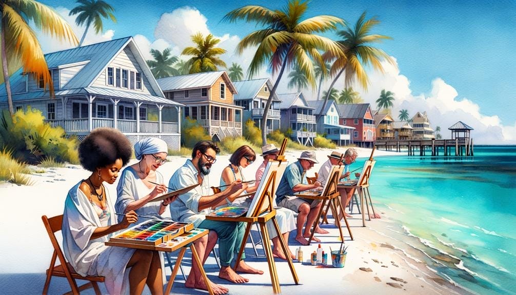 Watercolor Florida Local Culture - Crush 30A Florida